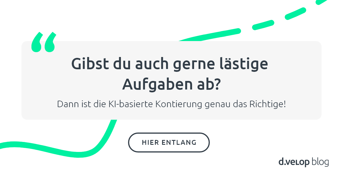 3 Gründe für die automatische Kontierung von Rechnungen