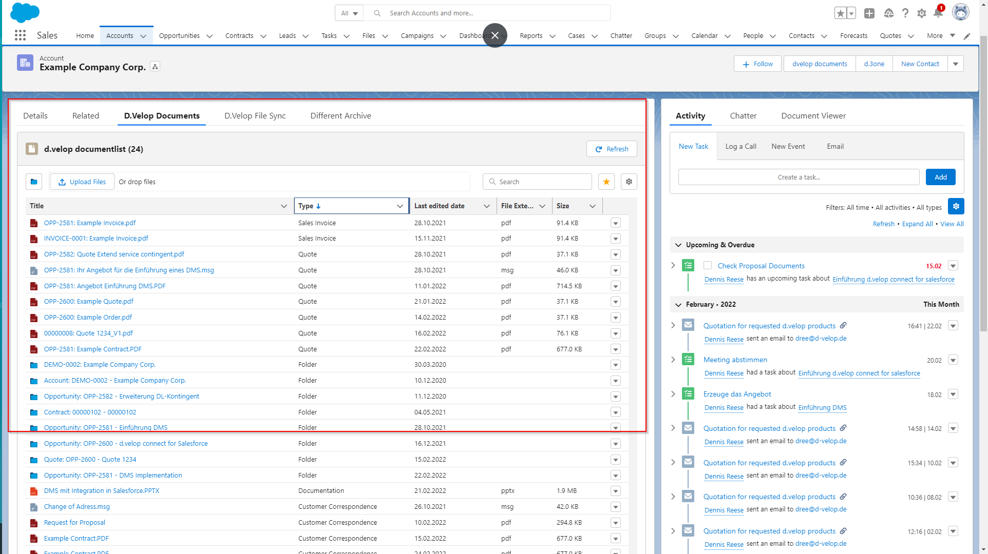 Salesforce Collaboration - Optimierung dank DMS | d.velop blog