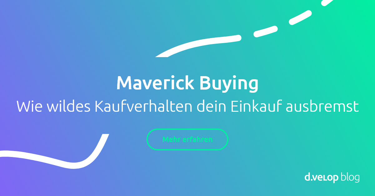 Maverick Buying: Definition, Folgen & Heilmittel für Unternehmen