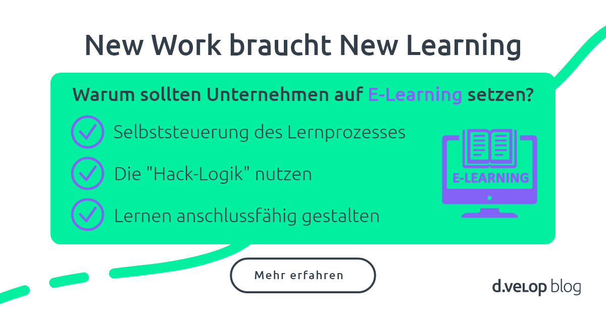 New Work braucht New Learning – mit E-Learning zum Erfolg