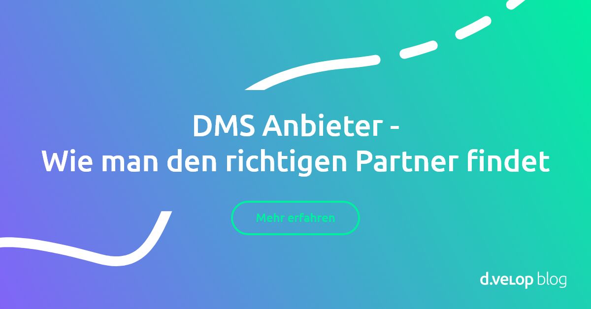 DMS Anbieter - Wie man den richtigen Partner findet