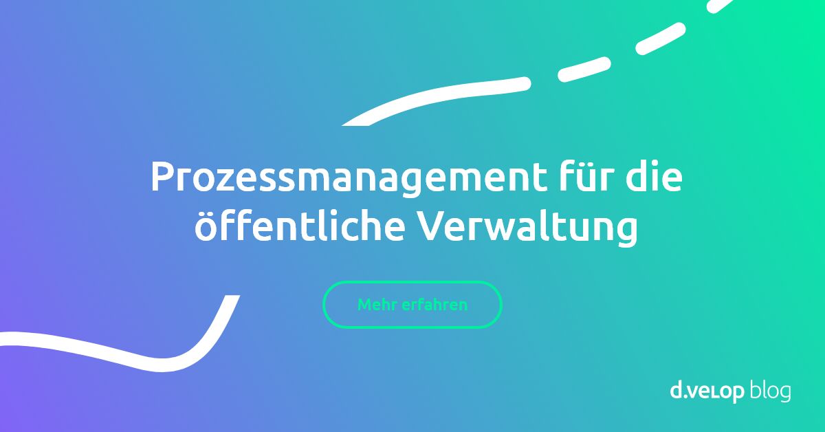 Prozessmanagement für die öffentliche Verwaltung