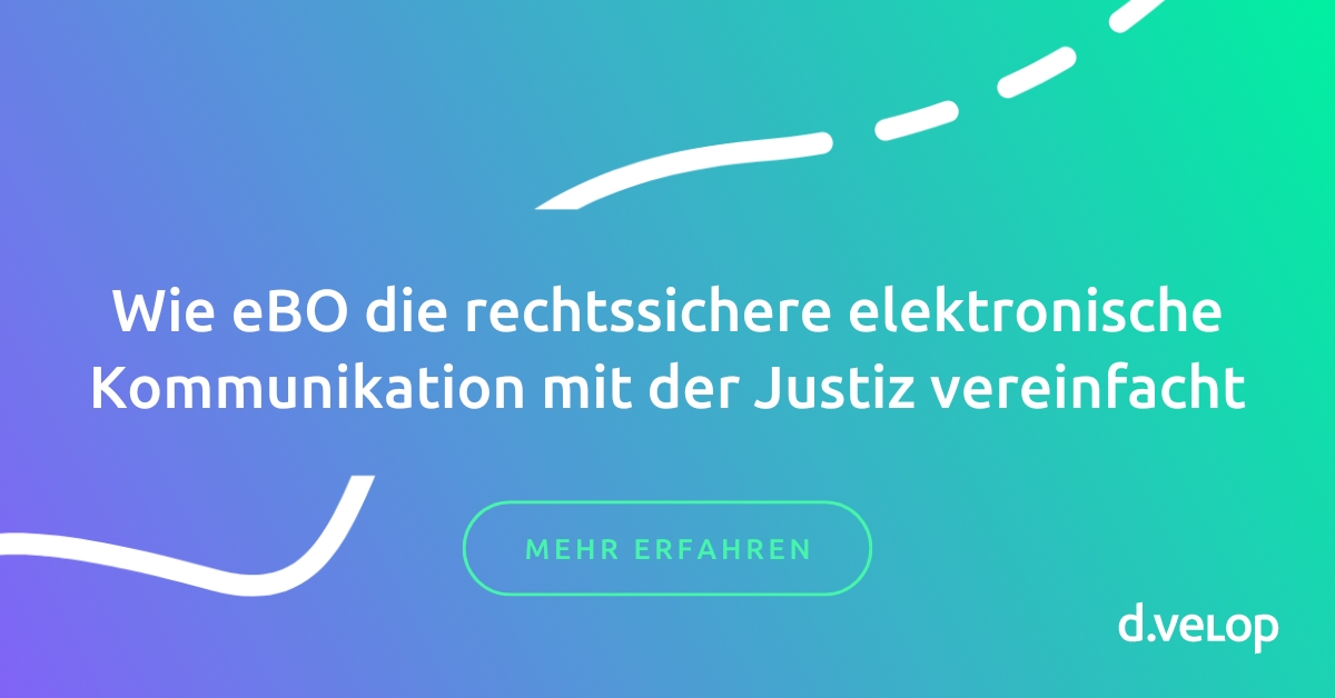 eBO-Postfach : So nutzt Du das digitale Postfach optimal!