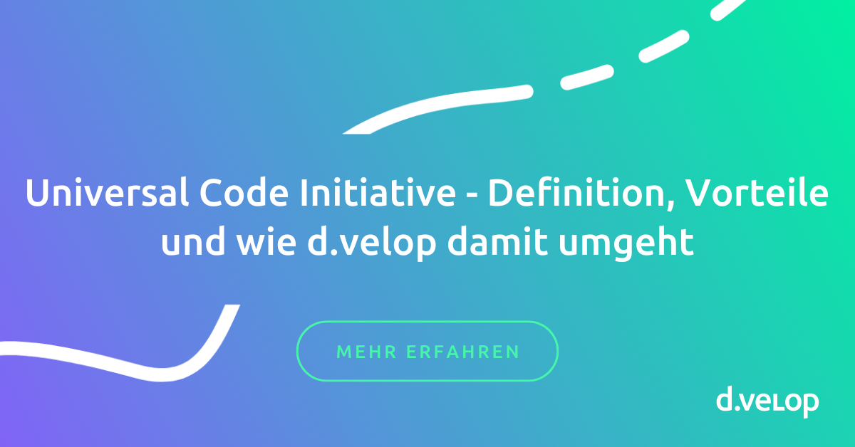 Universal Code Initiative Microsoft: Definition, Vorteile & d.velop
