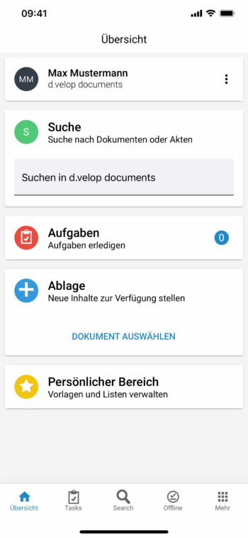 d.velop mobile | Mobiler Zugriff auf Ihre d.velop Produkte