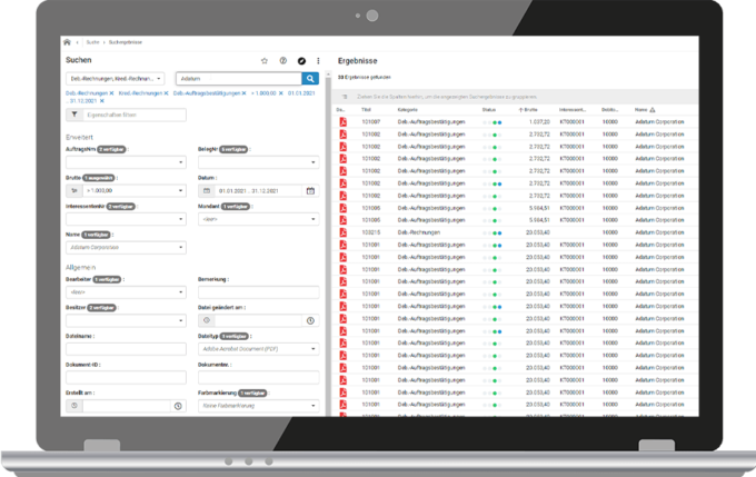 DMS und Geschäftsprozesse direkt in gevis ERP mit GWS & d.velop