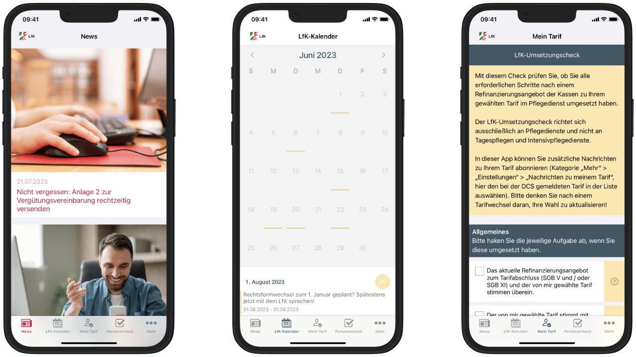 LfK Mitglieder-App: Exklusive Informations- und Austauschplattform